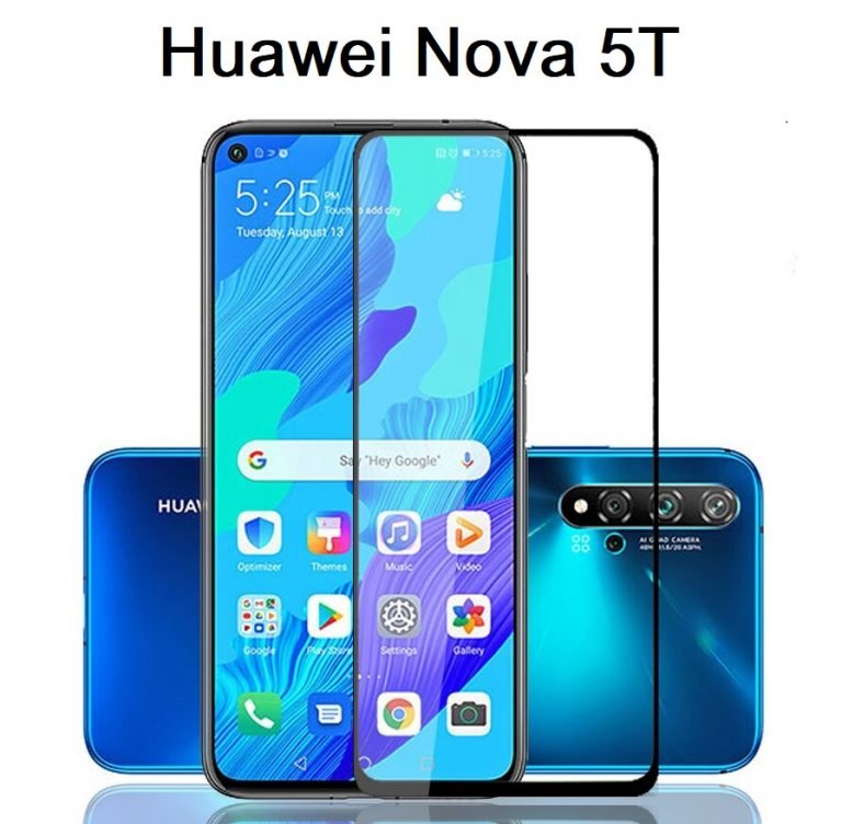 Huawei Nova 7SE Screen Protector Full 9D Tempered Glass – lookout.lk